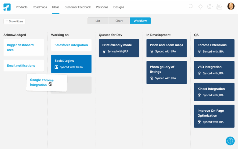 ProdPad | Introducing Workflows: One Status Update For All