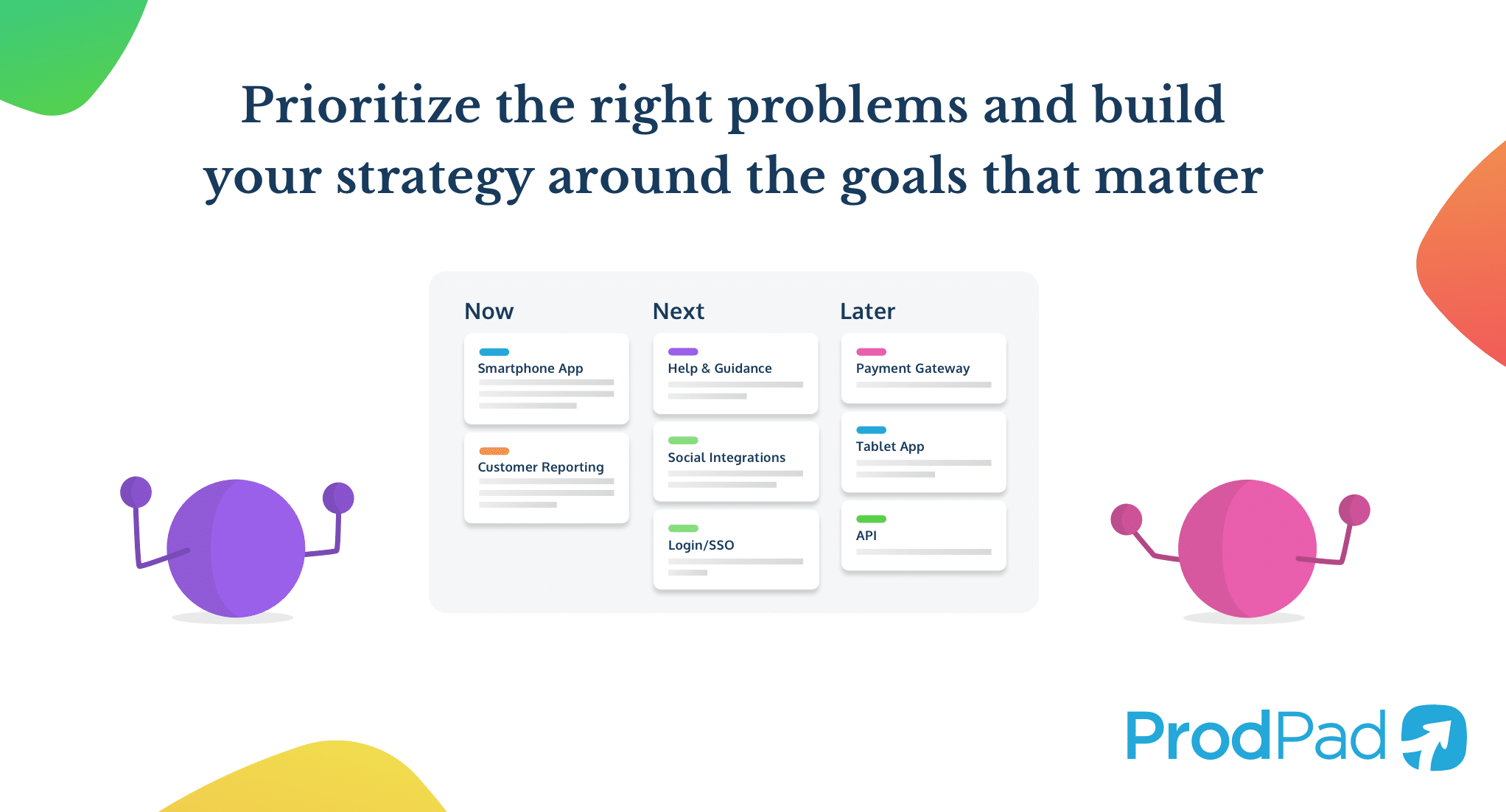 Product Roadmap Software | ProdPad Product Management Tool