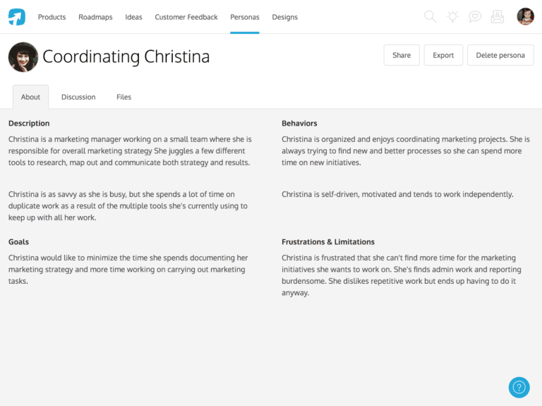 What Is A User Persona And Do You Really Need Them? | ProdPad