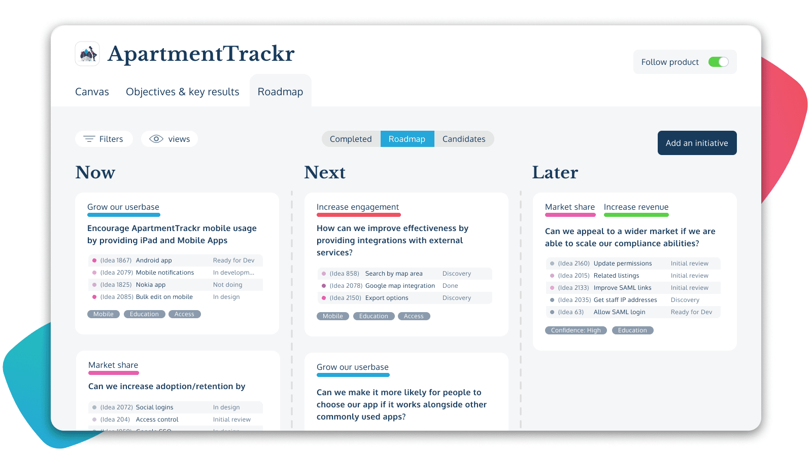 Product Roadmap Software | ProdPad Product Management Tool