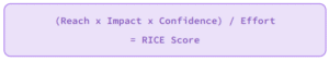 RICE Scoring | ProdPad