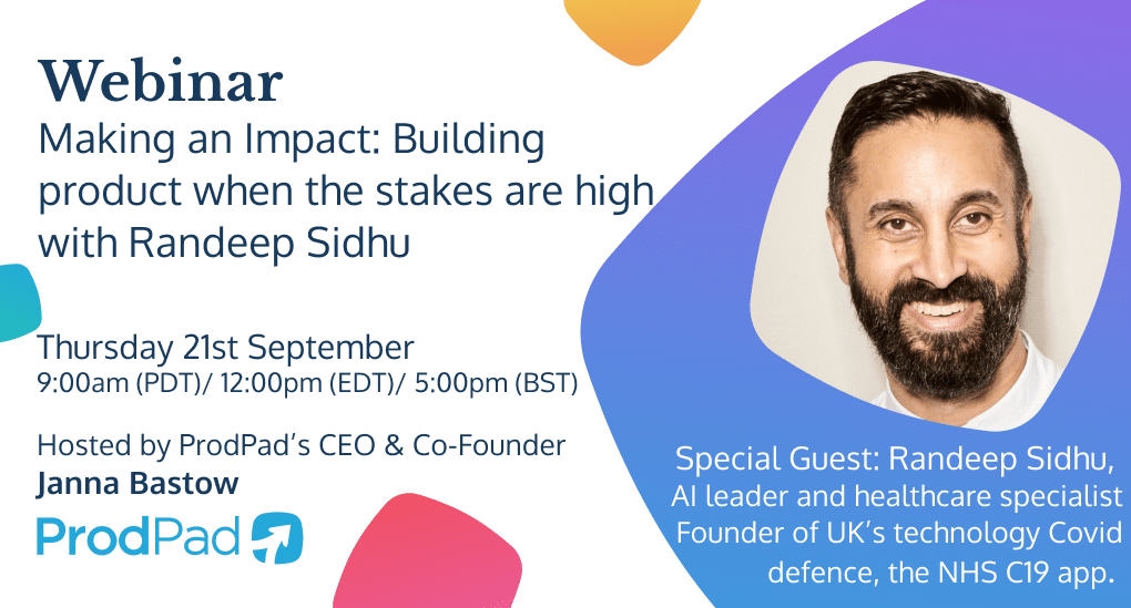 Building product when the stakes are high with Randeep Sidhu