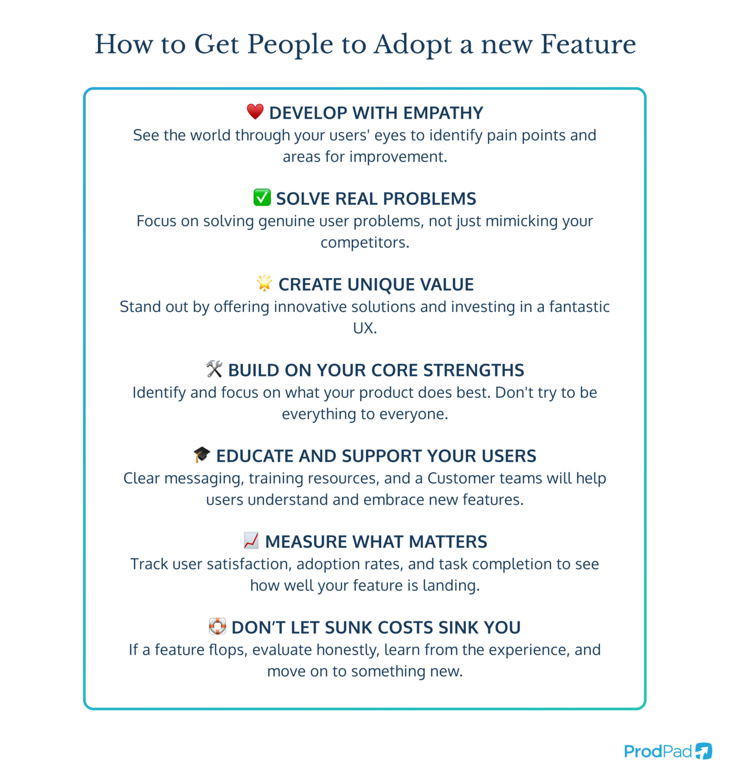 Feature Adoption: How to Make Your New One Stick | ProdPad