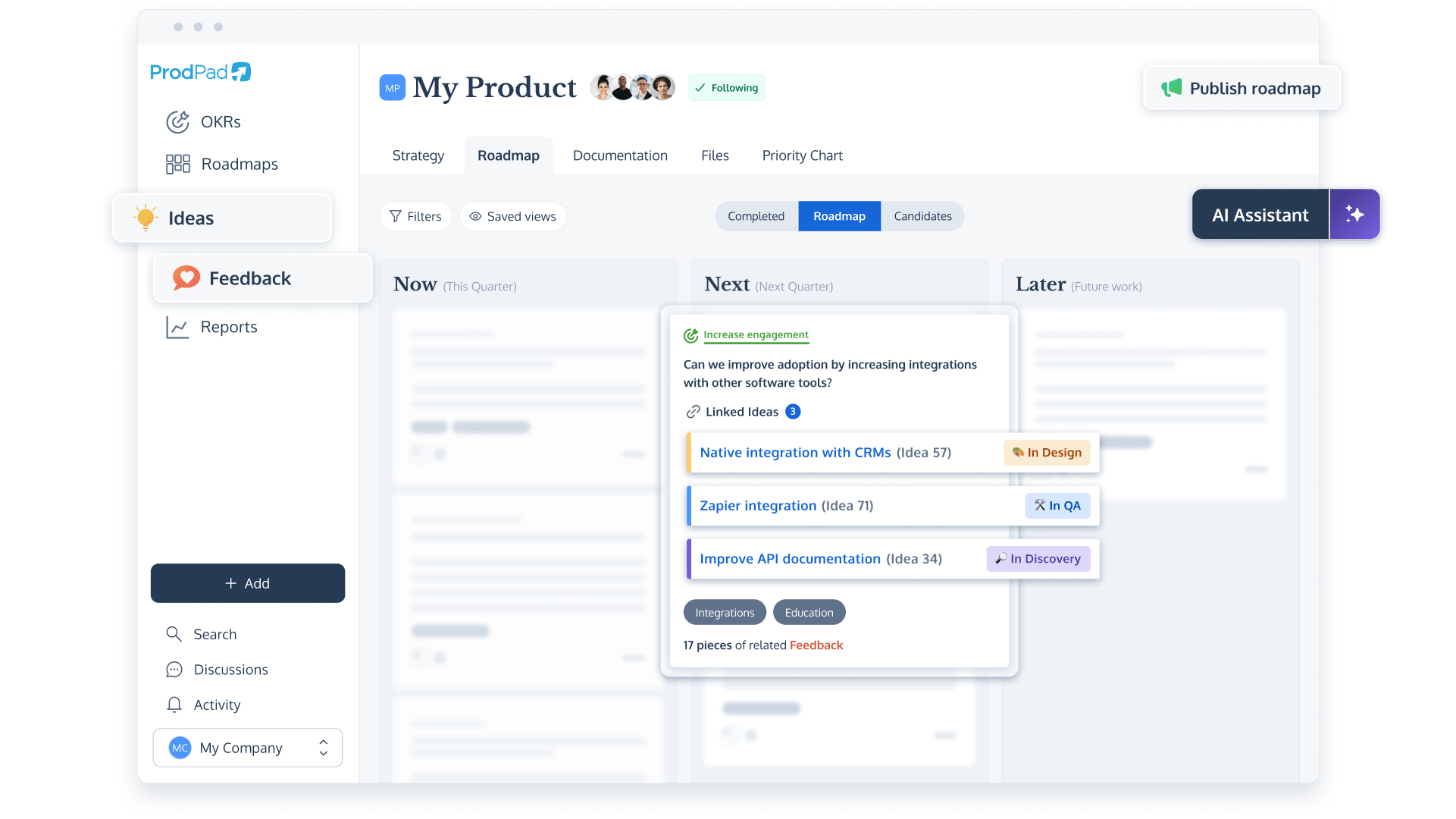 ProdPad | Product Management Software