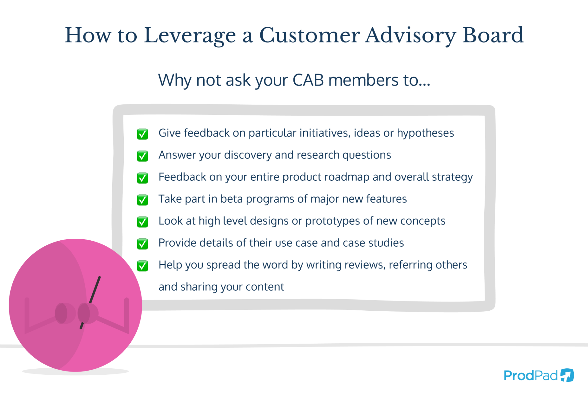 Customer Advisory Board (CAB) | ProdPad