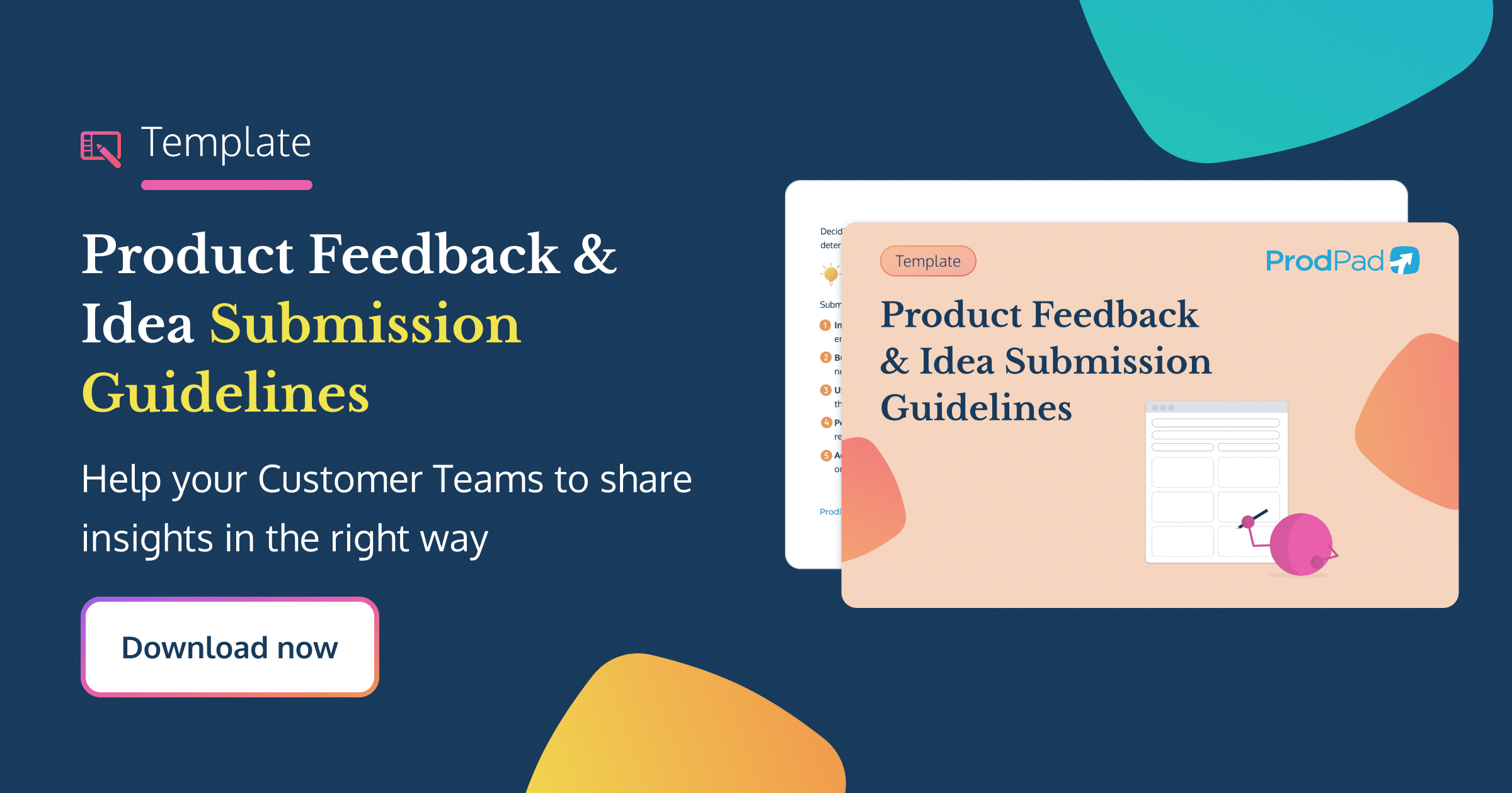 Product Feedback & Idea Submission Guidelines | ProdPad