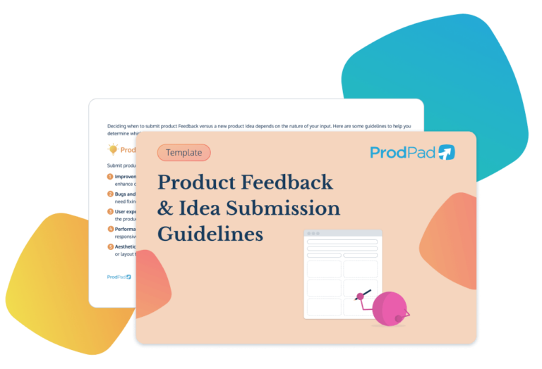 Product Feedback & Idea Submission Guidelines | ProdPad