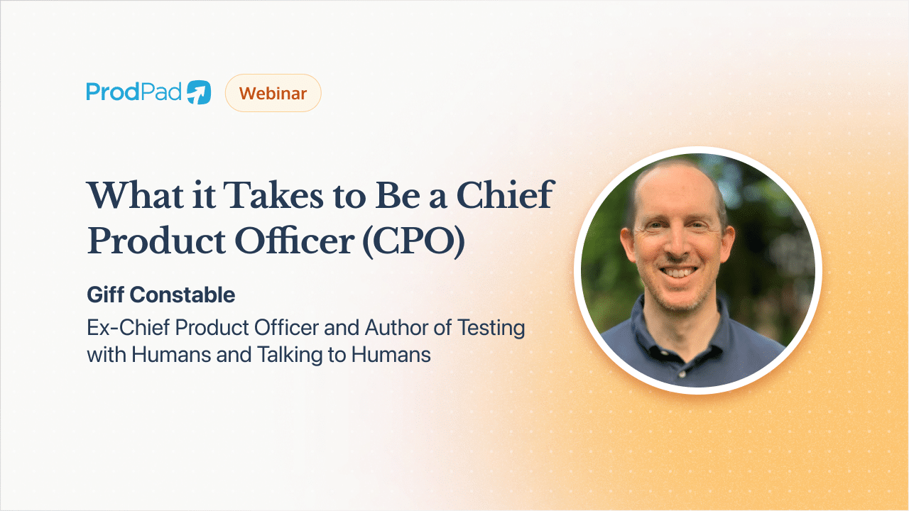 What it Takes to Be a Chief Product Officer with Giff Constable