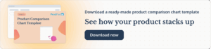 Product Comparison Chart [with Template]: Tips & Examples